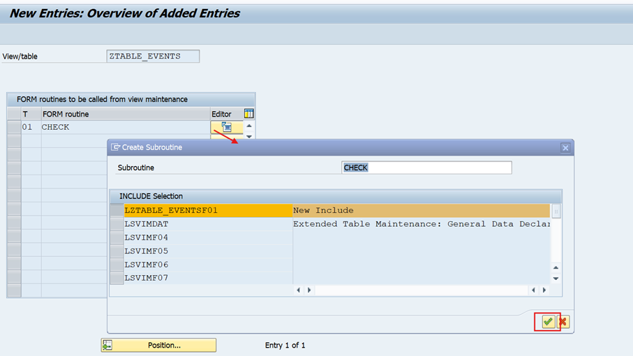 EVENTS IN TABLE MAINTENANCE | ABAP - SAP, SAP Blog
