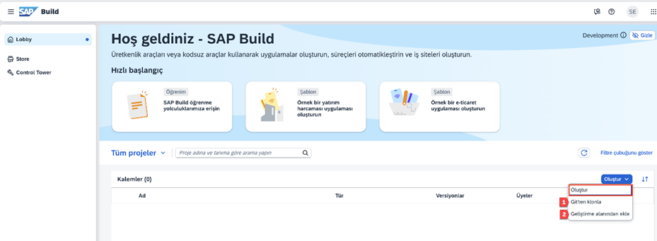 SAP BTP – Joule AI ile Uygulama Geliştirme(Build Code Test Drive) - SAP ...