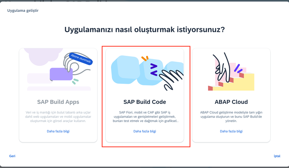 SAP BTP – Joule AI ile Uygulama Geliştirme(Build Code Test Drive) - SAP ...